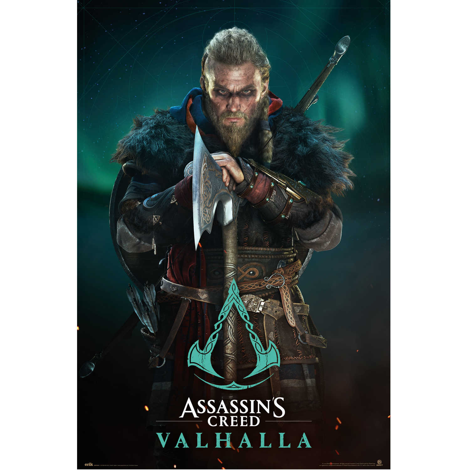 Poster ASSASSINS CREED valhalla 2 - Dansmamaison